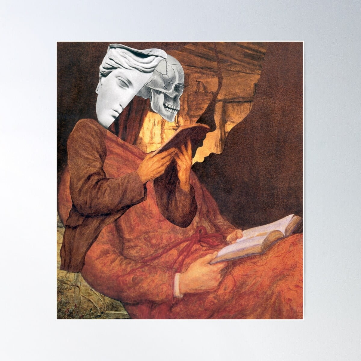 Kna Prints - 1 Pc Poster The Poet Reading Potery., UNFRAMED-12x18 ...