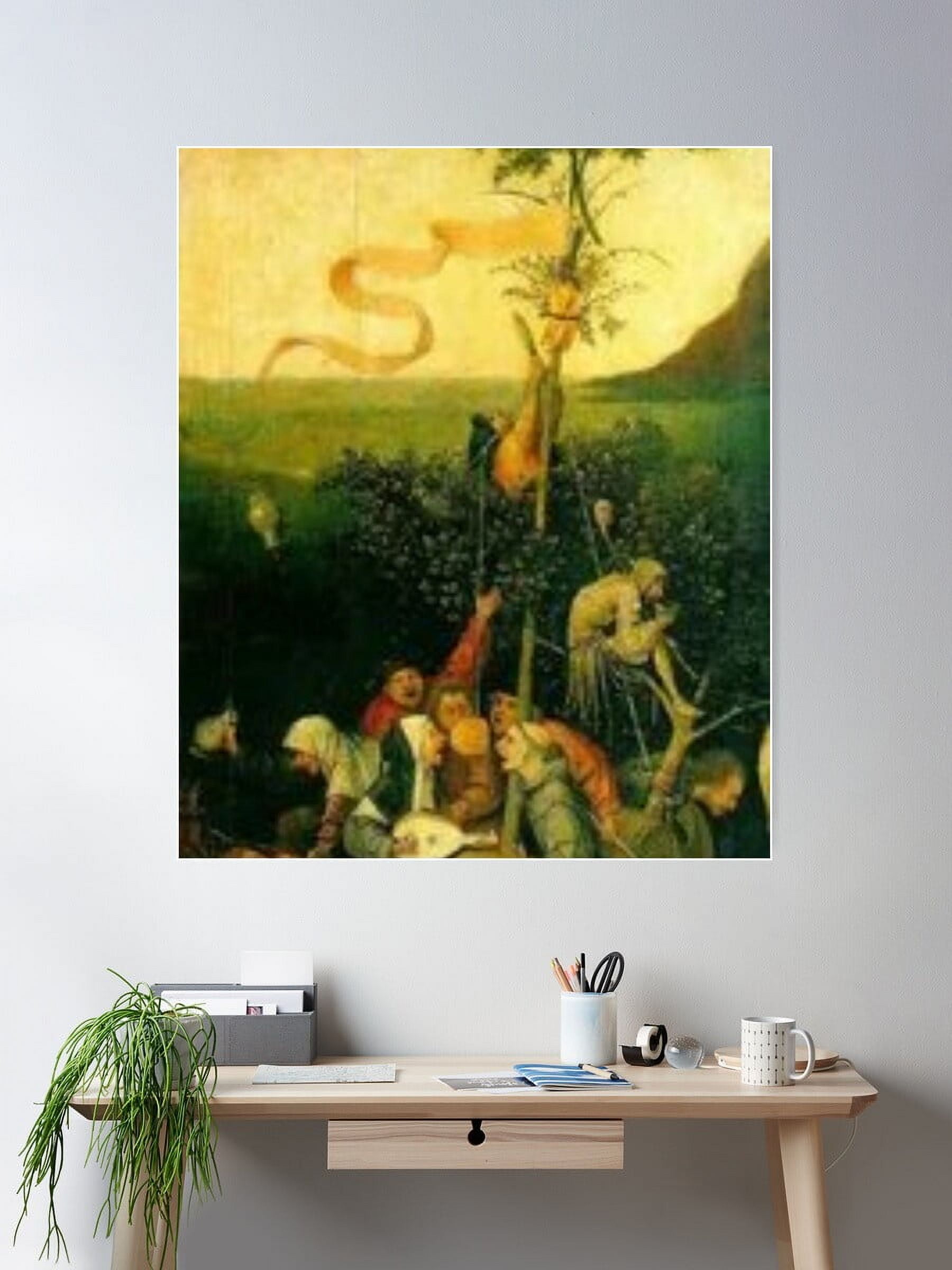 Kna Prints - 1 Pc Poster The Ship Of Fools Famous Of Hieronymus Bosch ...