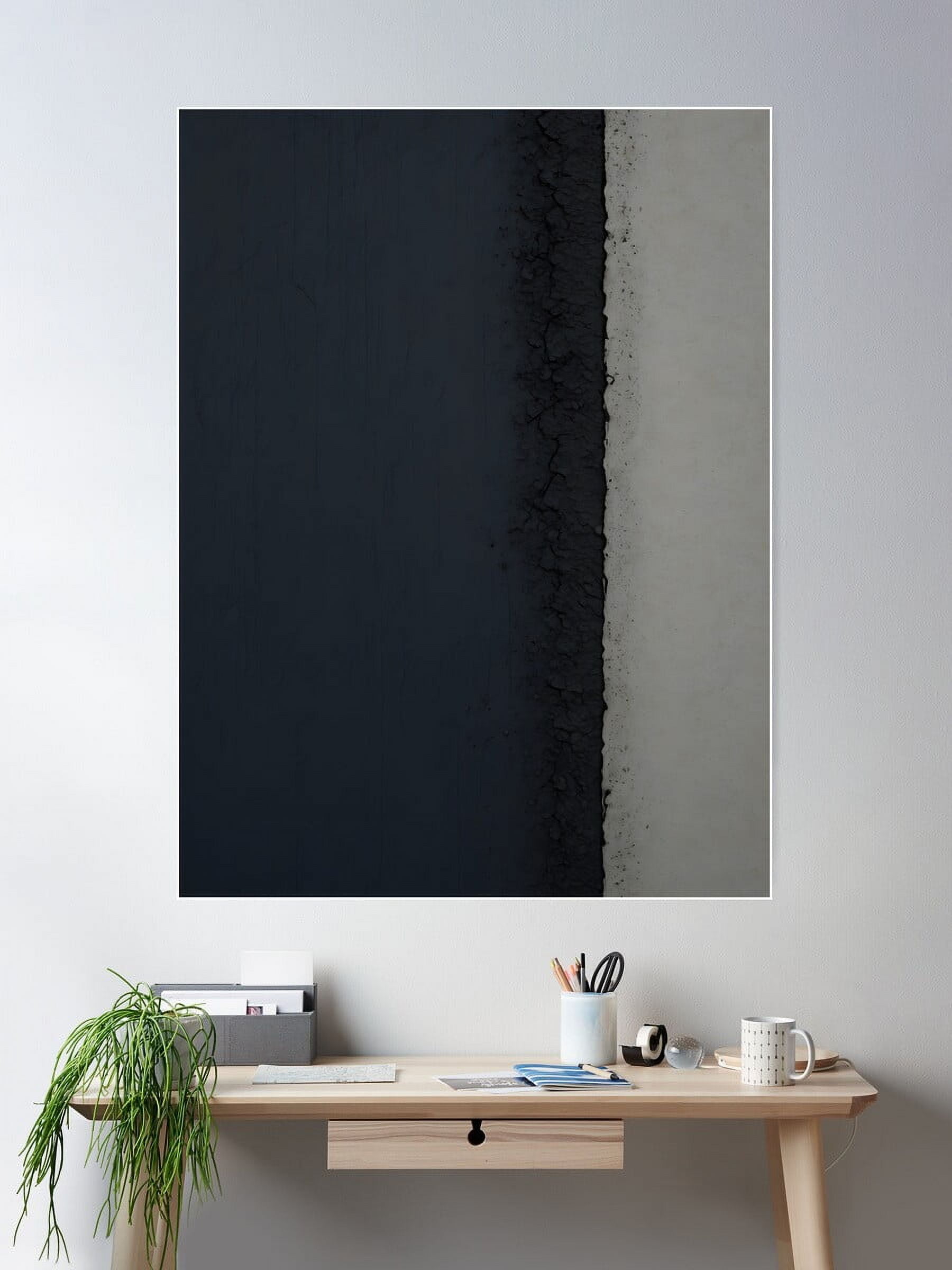 Kna Prints - 1 Pc Poster The Space Within: A Somber Visual Of ...