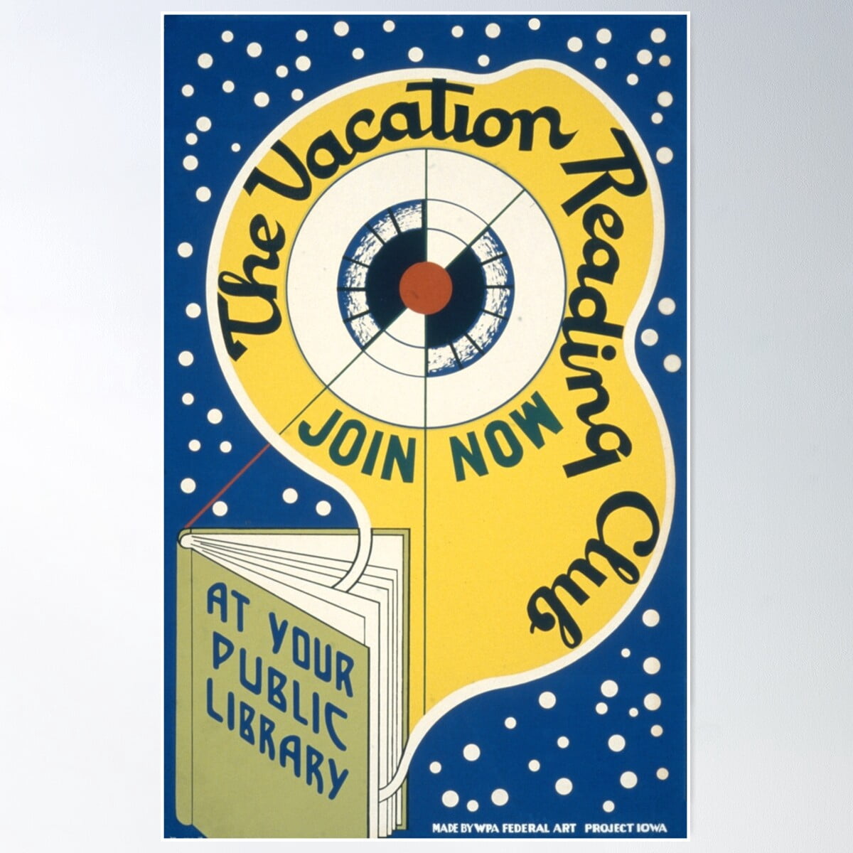Kna Prints - 1 Pc Poster The Vacation Reading Club, UNFRAMED-8x12 ...