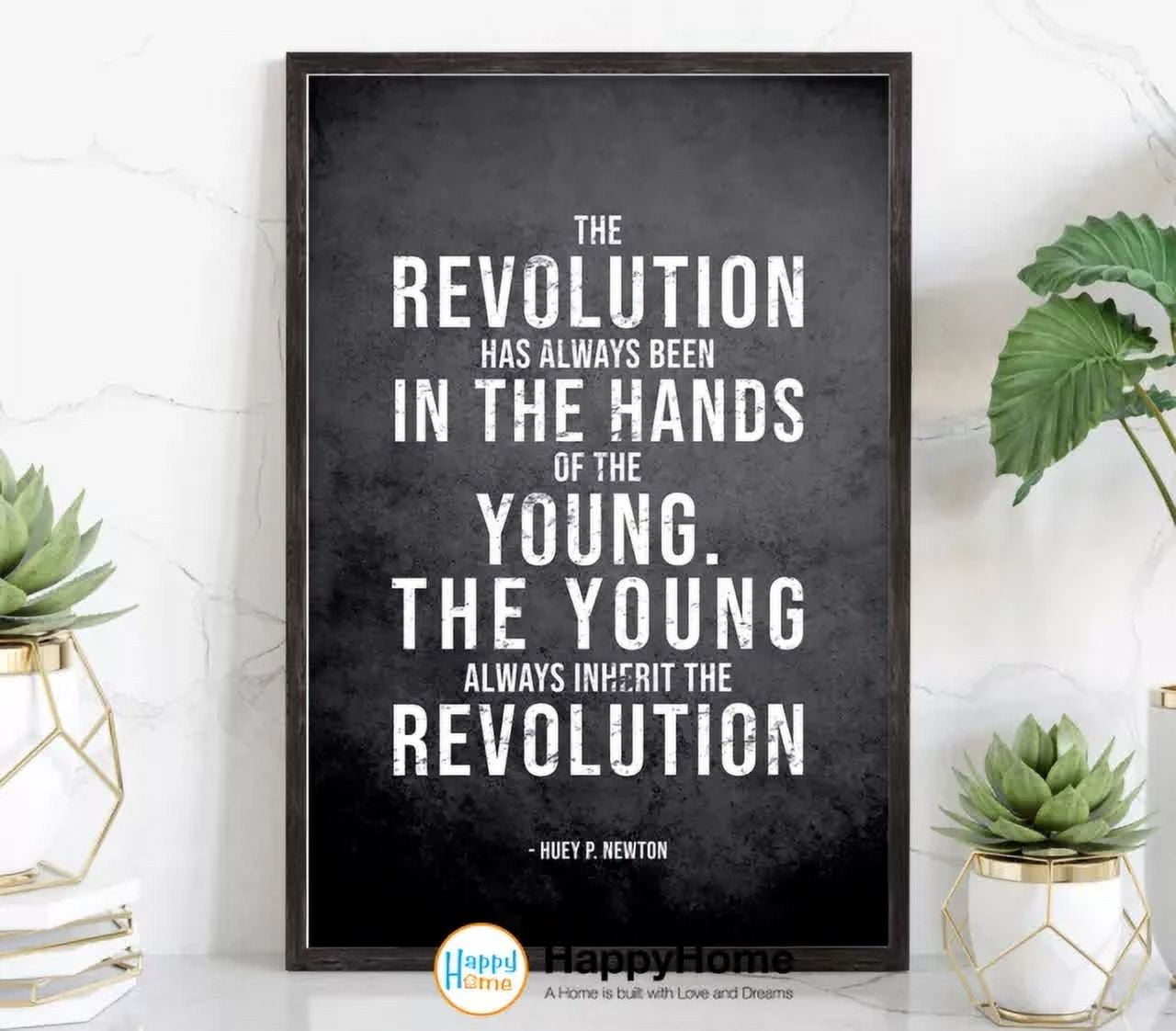 Kna Prints - 1 Pc Poster The Young Revolution Motivational ...