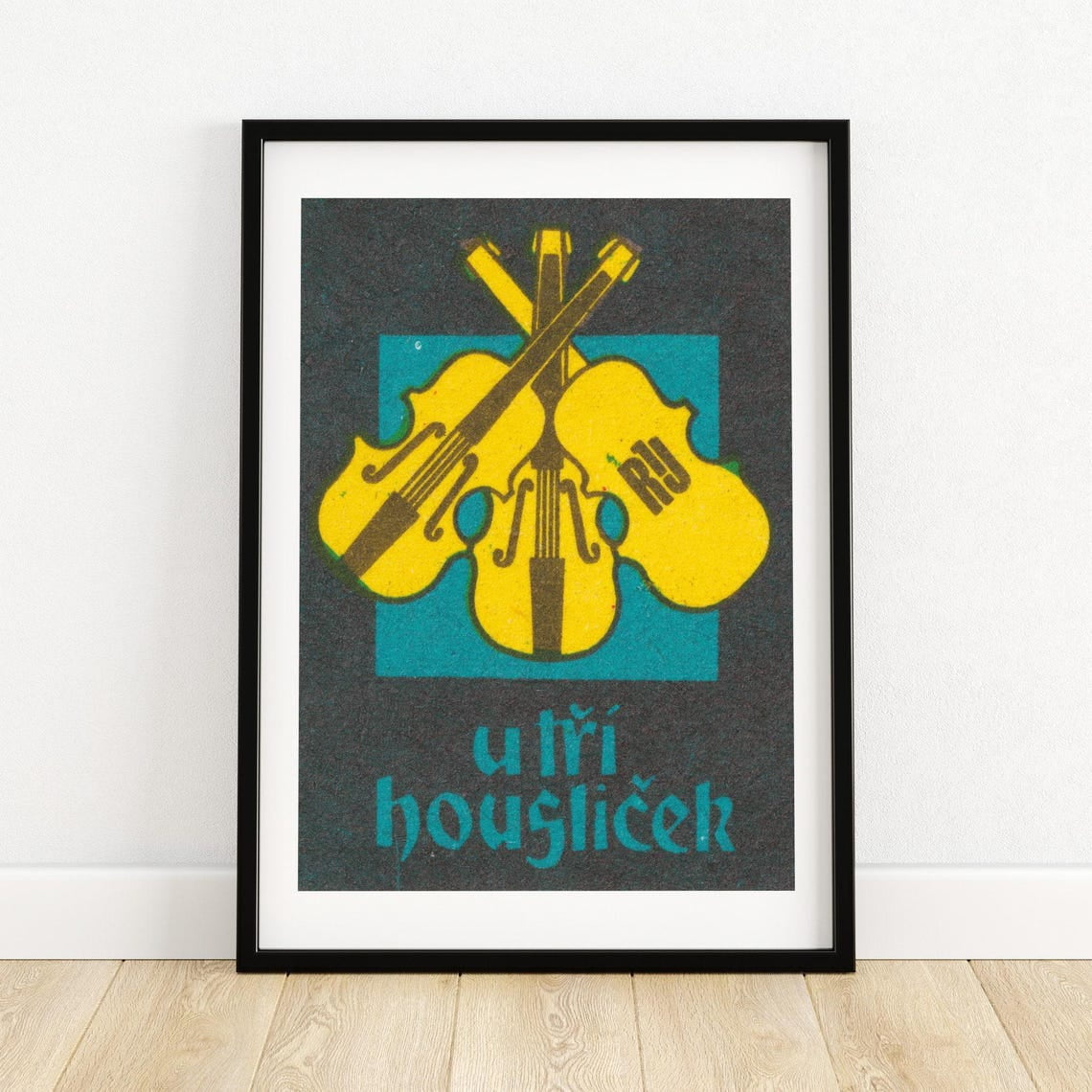 Kna Prints - 1 Pc Poster Three Instruments Matchbox Print Aesthetic ...