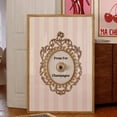 Kna Prints - 1 Pc Poster Trendy Bar Cart Wall Art, Pink Bathroom Decor ...