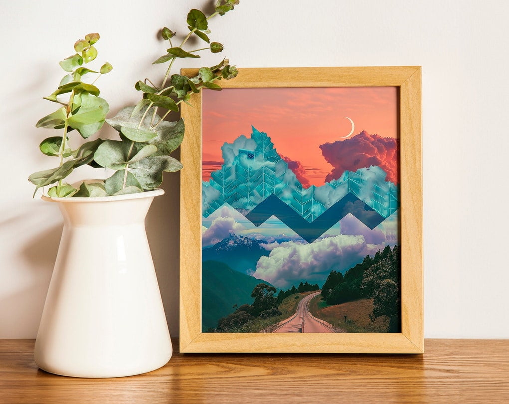 Kna Prints - 1 Pc Poster Trippy Wall Art Surreal Art Print Psychedelic ...