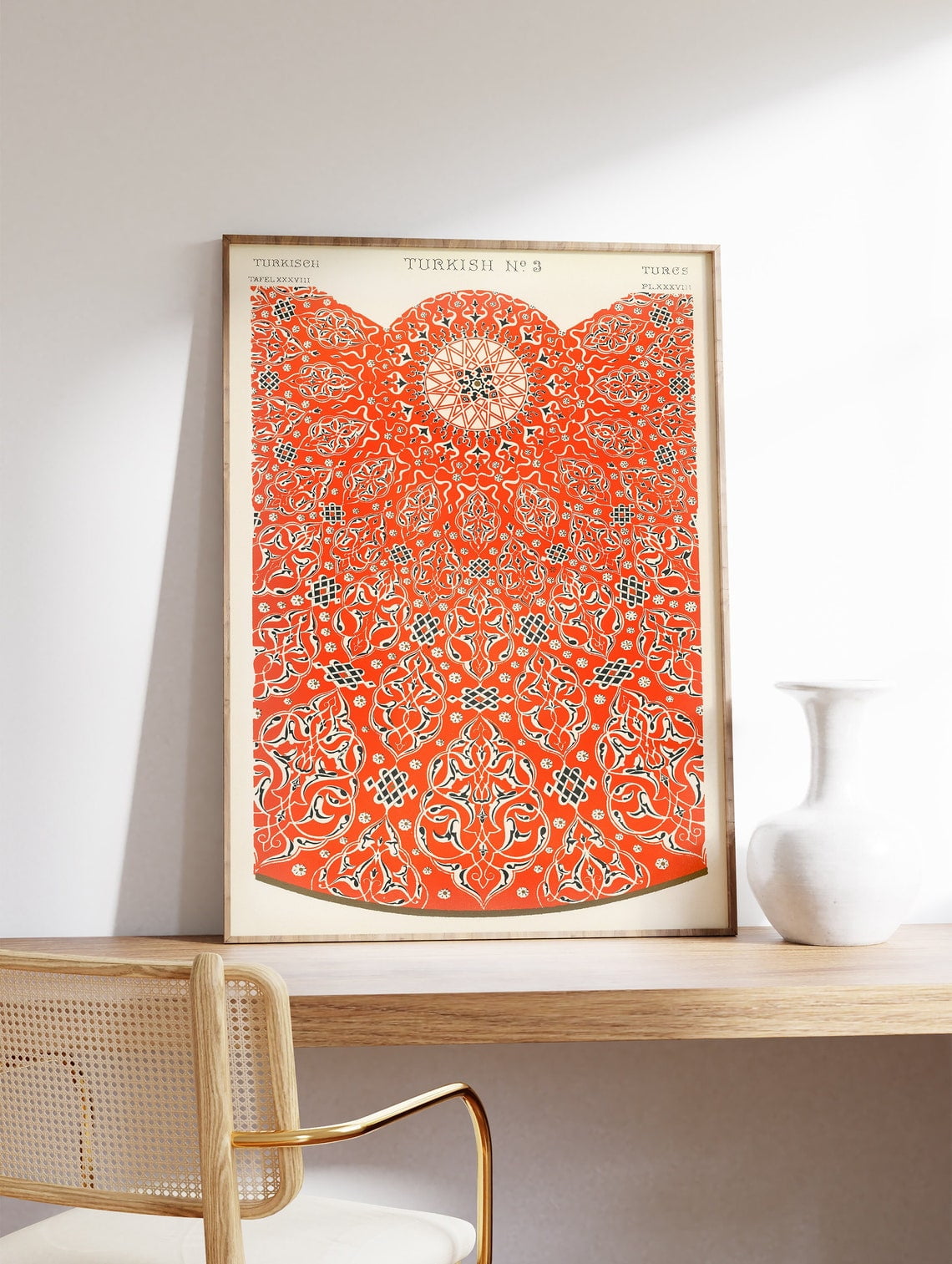 Kna Prints - 1 Pc Poster Turkish Rug Wall Print, Turkish Decor, Vintage ...