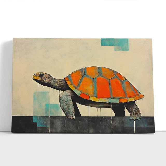 Kna Prints - 1 Pc Poster Turtle Minimalism No.2 Wall Art Poster Home ...