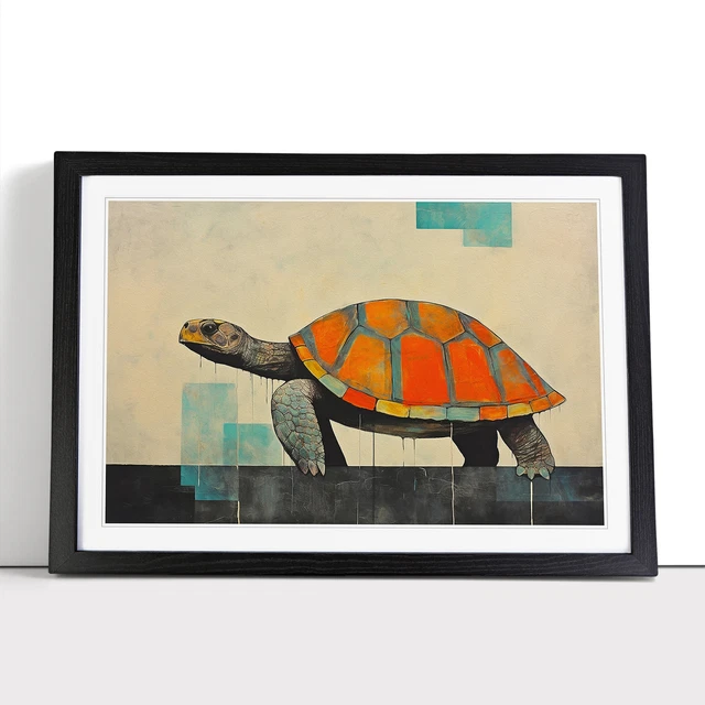 Kna Prints - 1 Pc Poster Turtle Minimalism No.2 Wall Art Poster Home ...