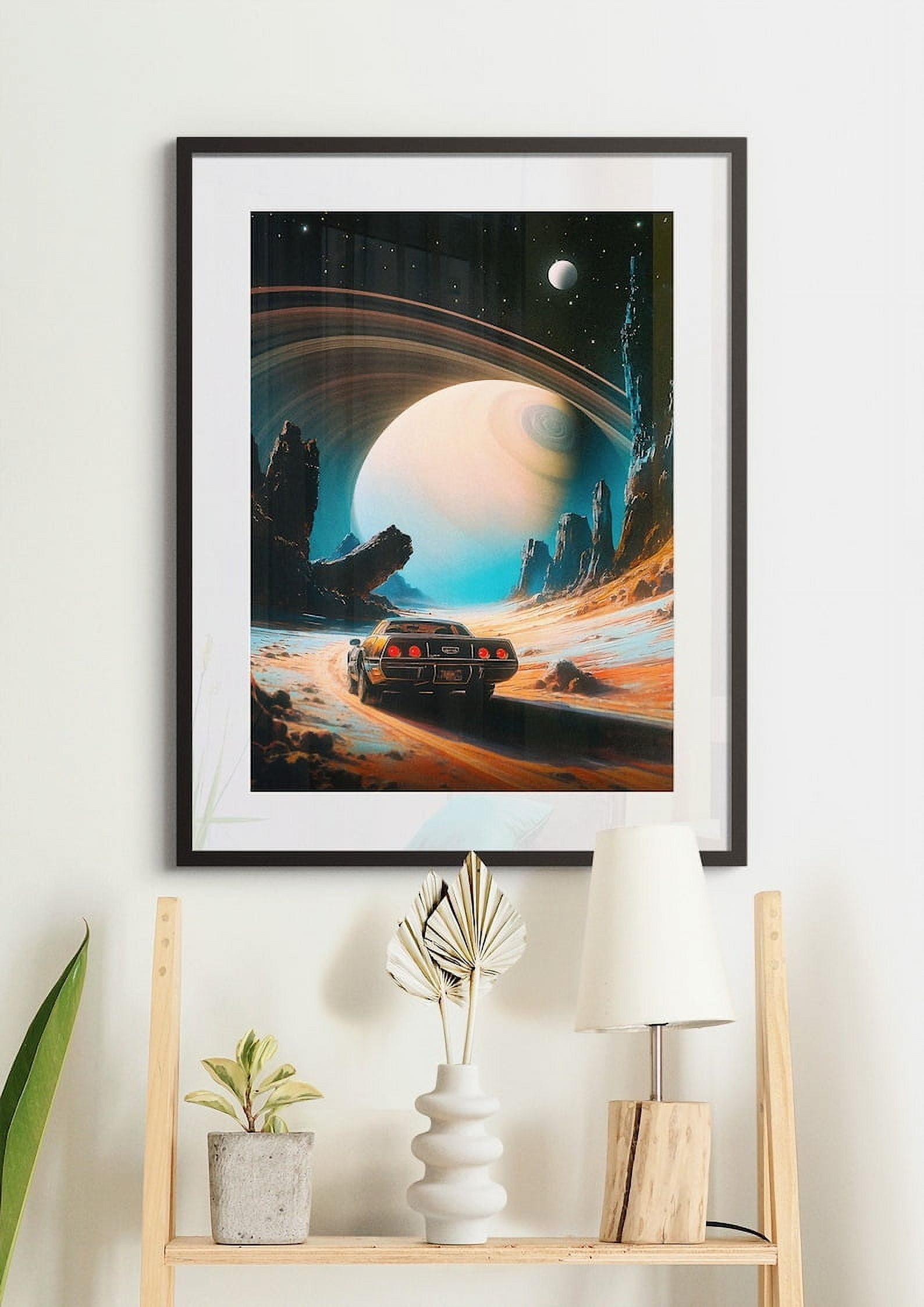 Kna Prints - 1 Pc Poster Ultimate Space Racer Retro Futurism Art Space ...