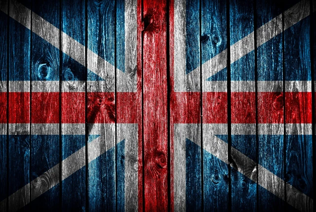 Kna Prints - 1 Pc Poster Union Jack Poster Wood Effect Flag Gift #8312 ...