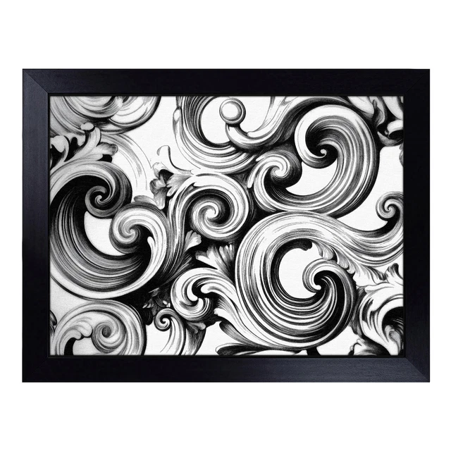 Kna Prints - 1 Pc Poster Unique Scroll Art Vol.1, UNFRAMED-16x24 ...