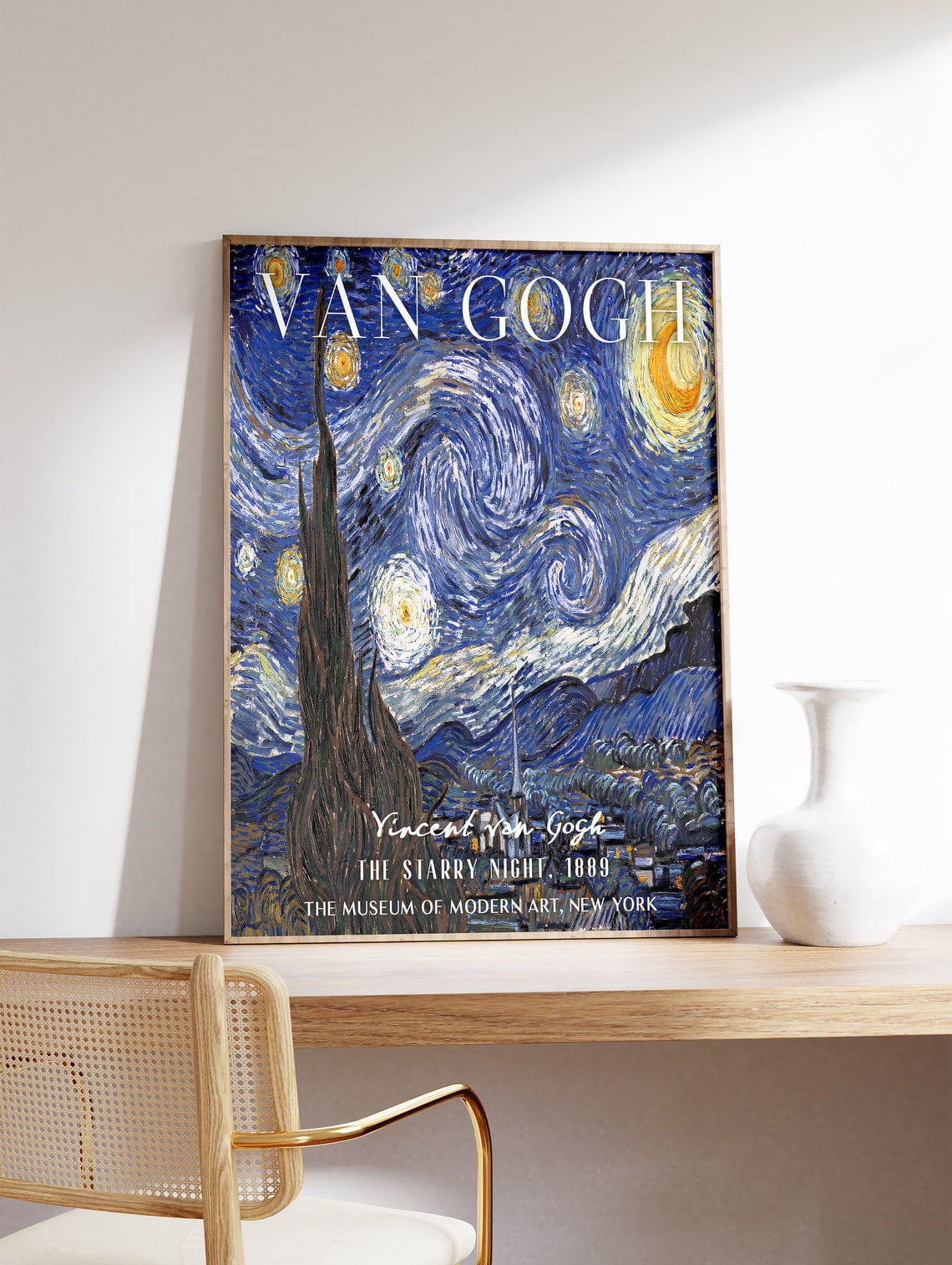 Kna Prints - 1 Pc Poster Van Gogh Exhibition , Gallery Quality Art ...