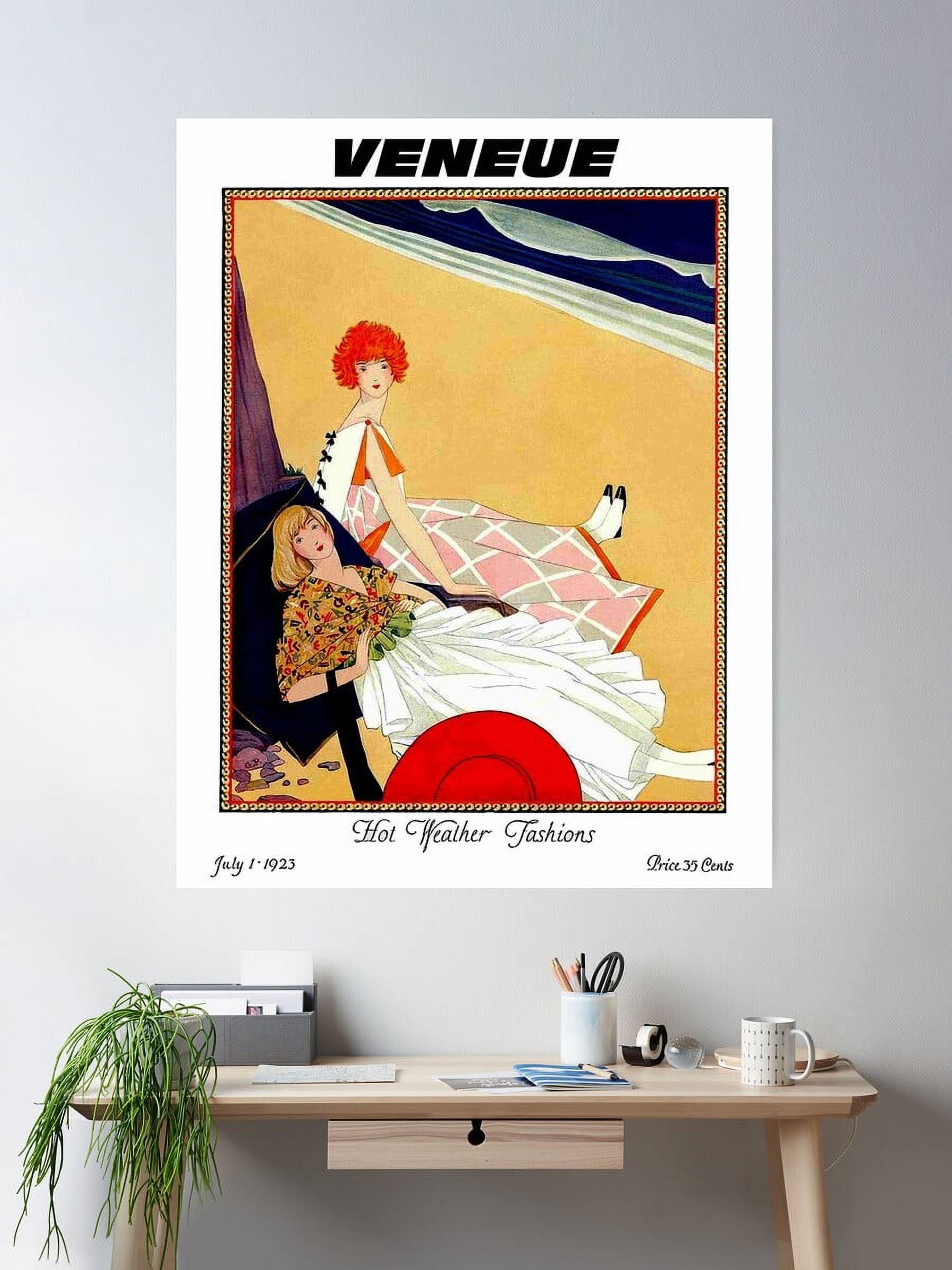 Kna Prints - 1 Pc Poster Veneue : Vintage 1923 Magazine Advertising ...
