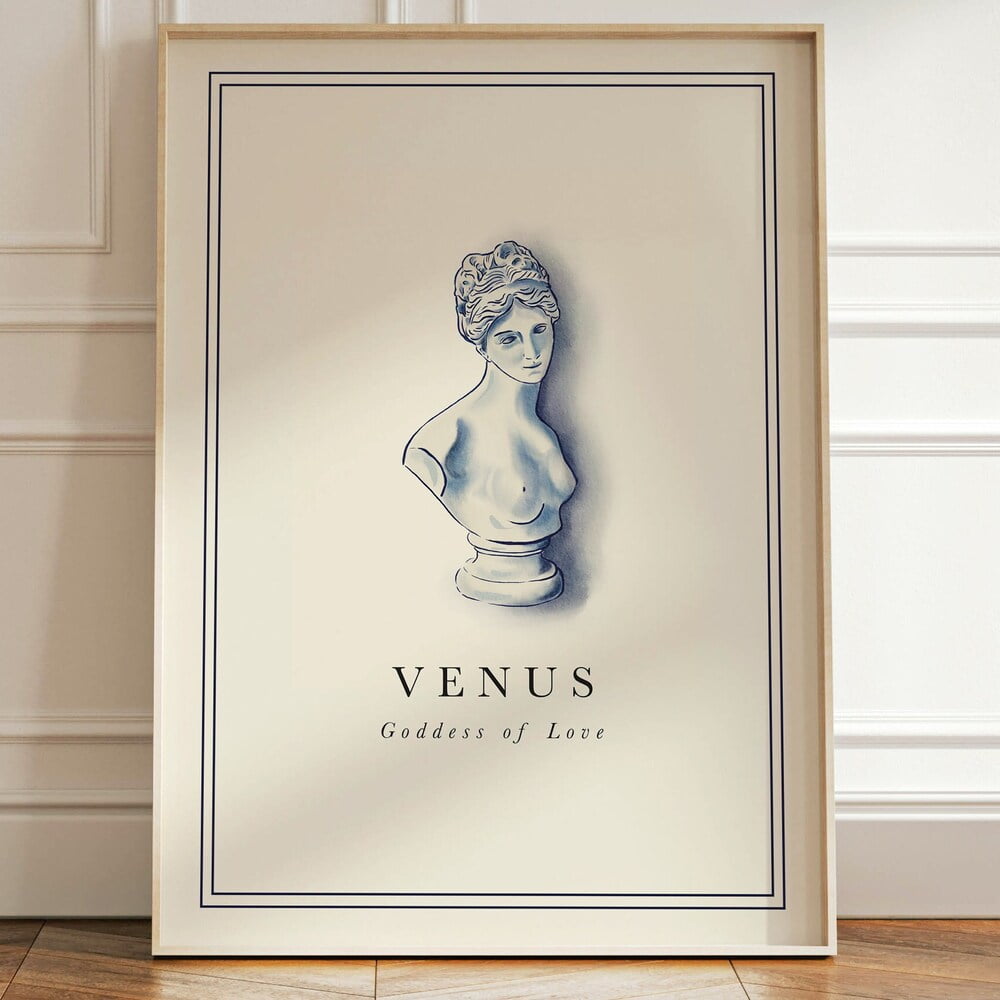 Kna Prints - 1 Pc Poster Venus Goddess Art, Ancient Greek Mythology, Greek Mythology , Mythology ...
