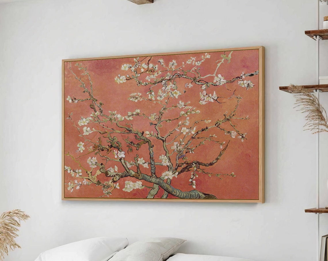 Kna Prints - 1 Pc Poster Vincent Van Gogh Print Almond Blossom Floral Japanese Spring ...