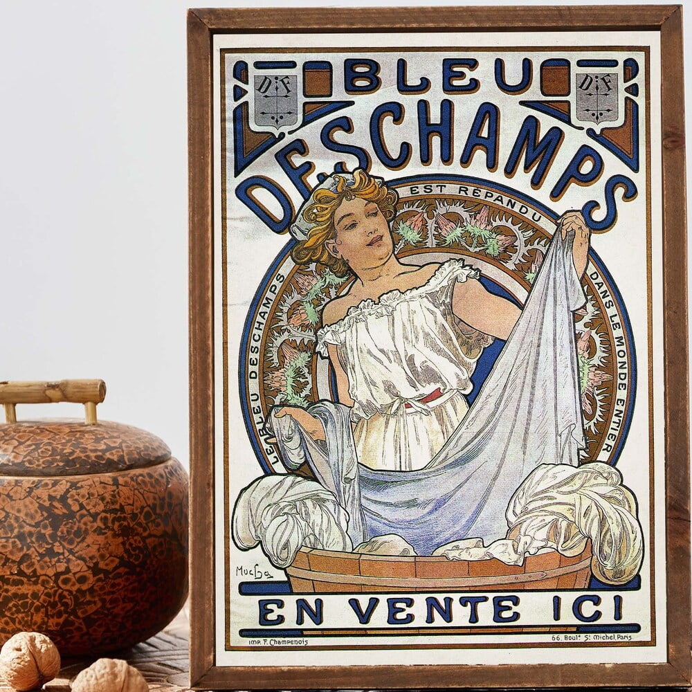 Kna Prints - 1 Pc Poster Vintage Alphonse Mucha Advertising Art Print ...