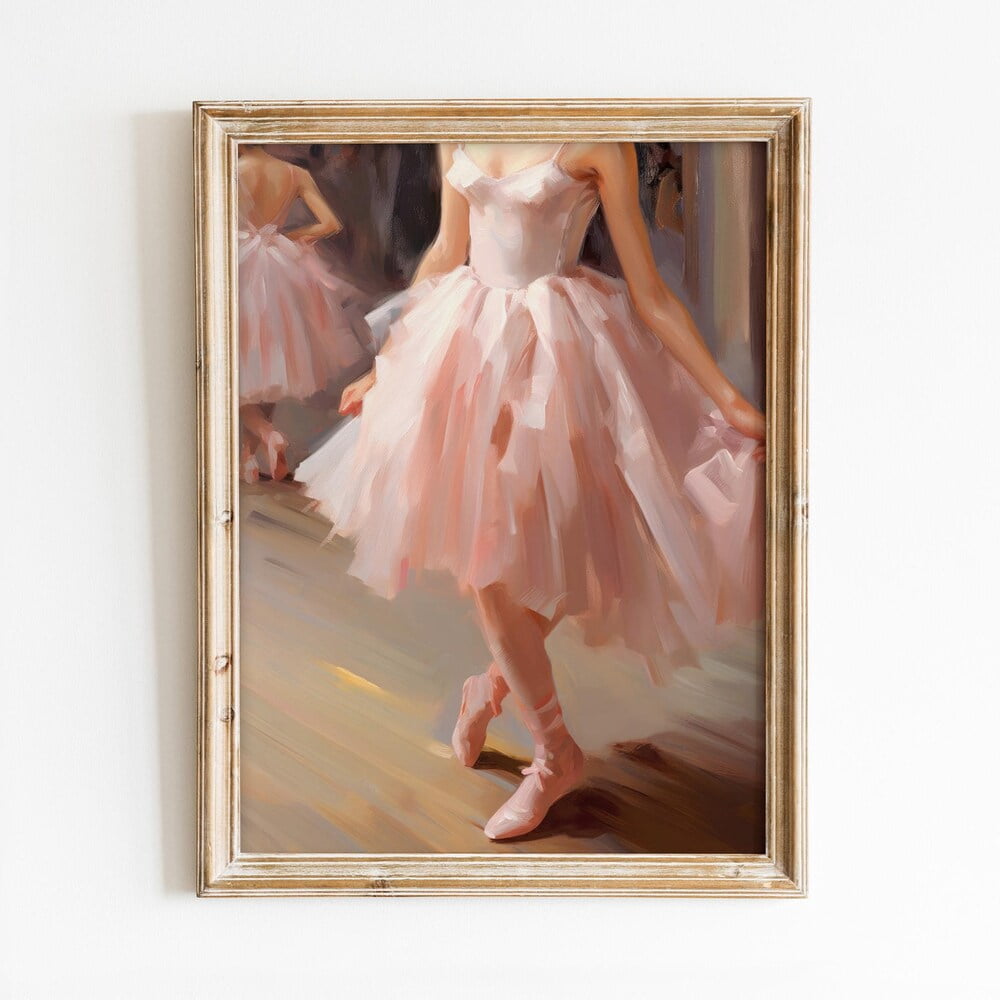 Kna Prints - 1 Pc Poster Vintage Ballerina Dress Printable Wall Art ...