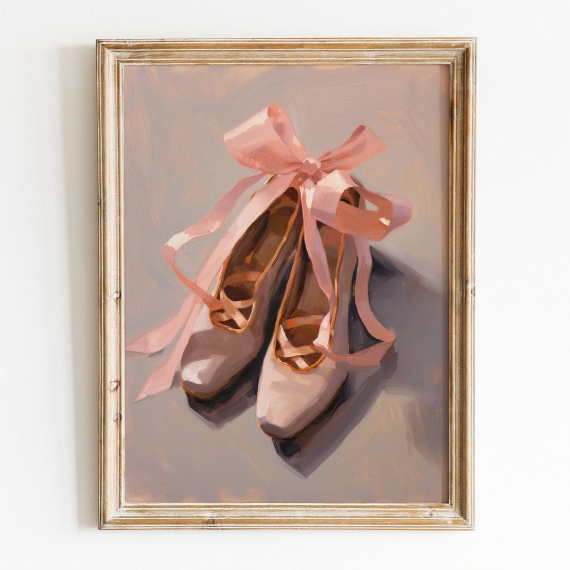 Kna Prints - 1 Pc Poster Vintage Ballet Shoes Girly Wall Art, Preppy ...