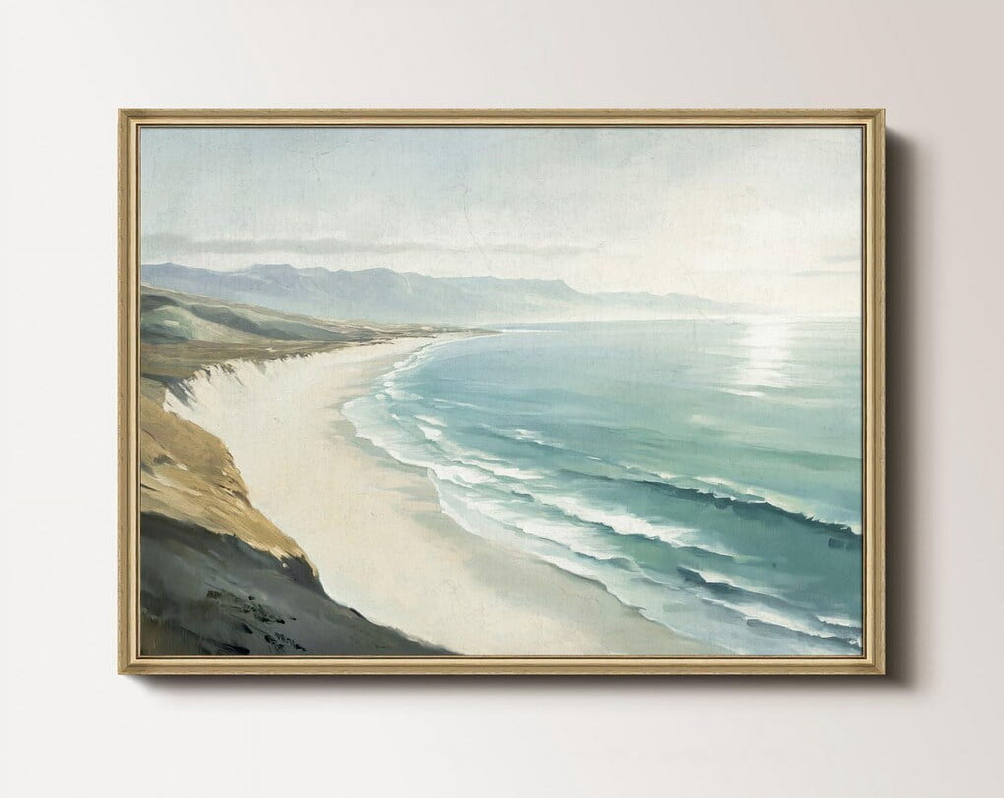 Kna Prints - 1 Pc Poster Vintage Coastal Cliff Wall Art Printable ...
