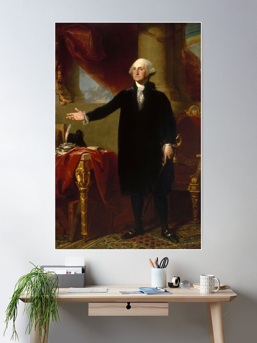 Kna Prints - 1 Pc Poster Vintage George Washington Portrait Painting 2 ...