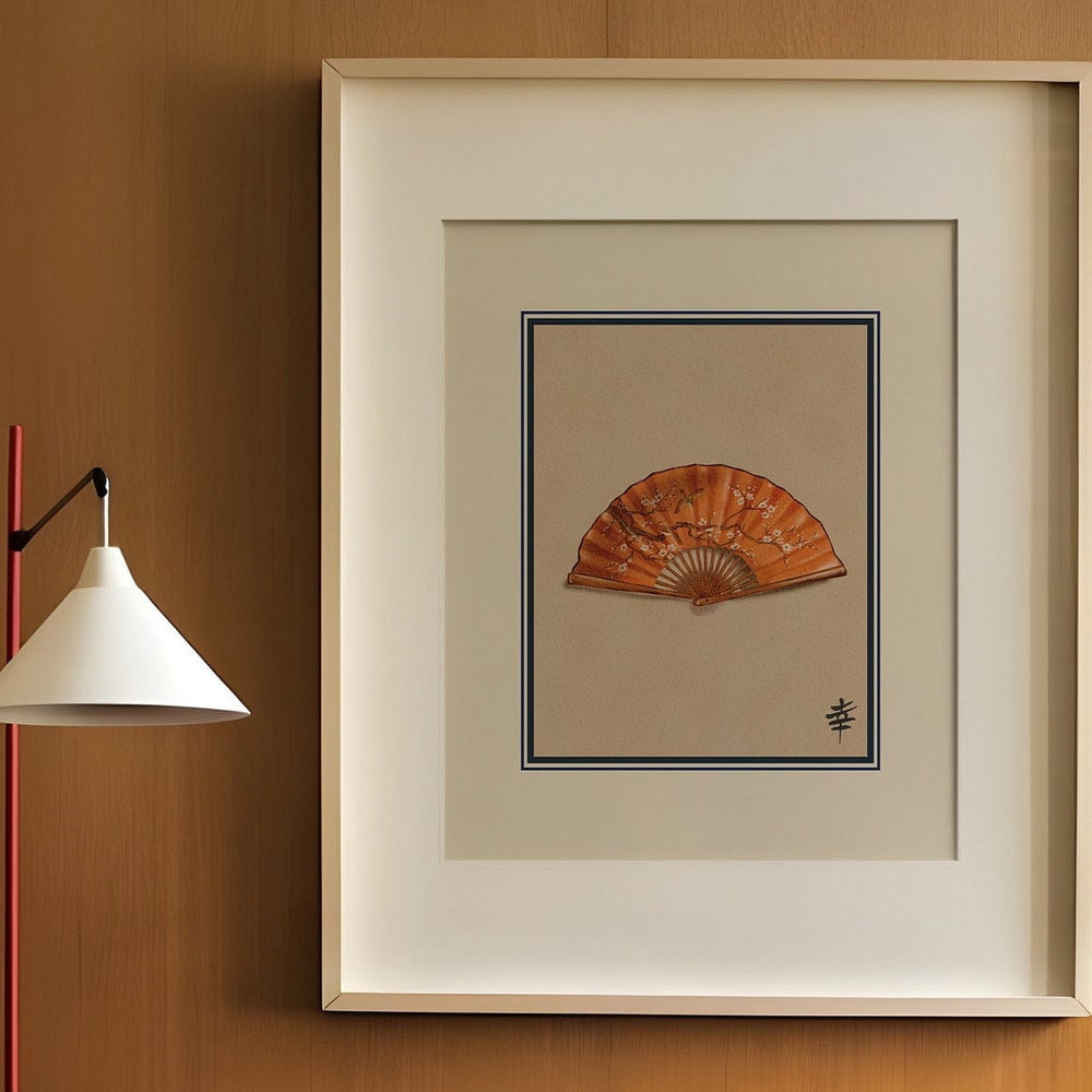 Kna Prints - 1 Pc Poster Vintage Japanese , Japanese Fan Art ...