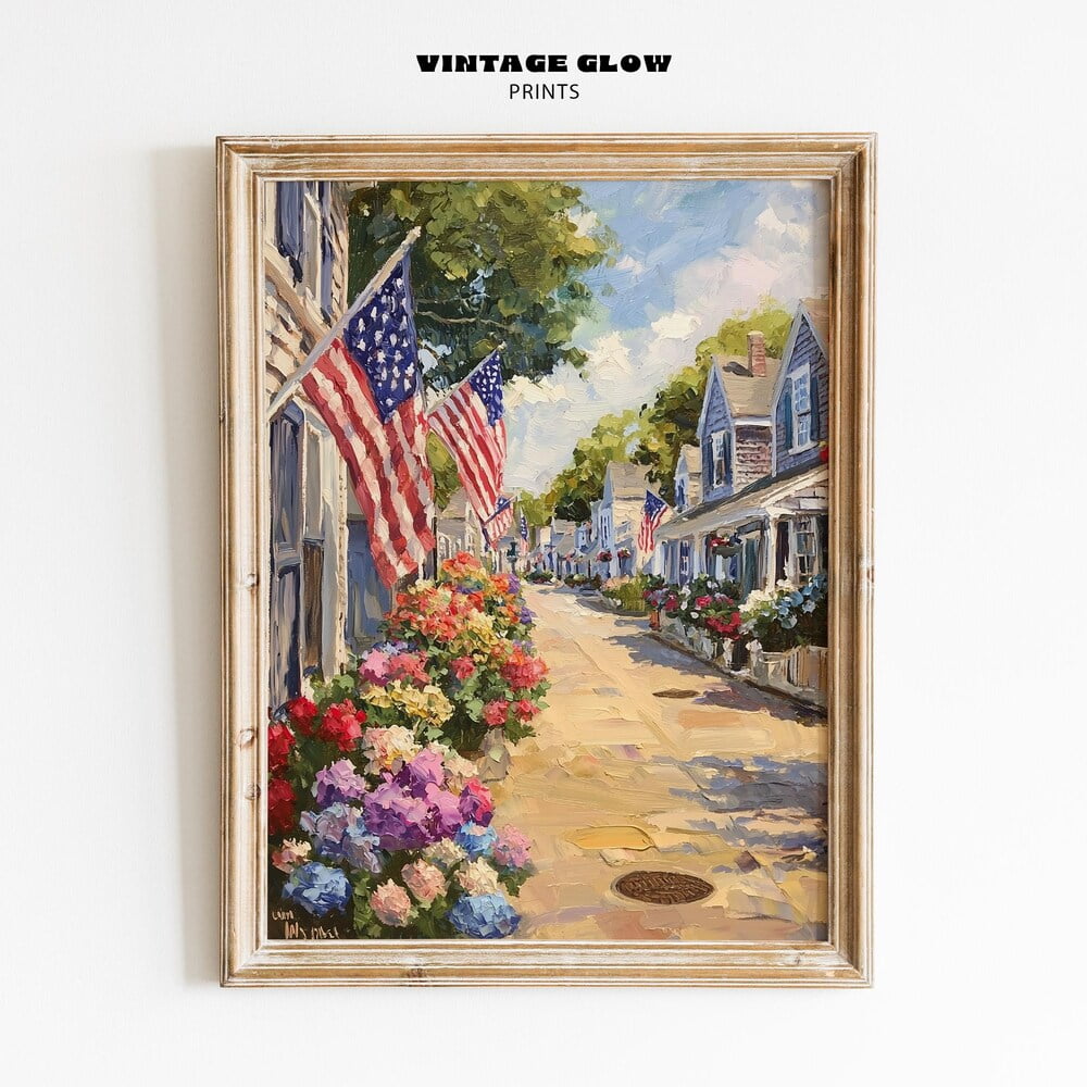 Kna Prints - 1 Pc Poster Vintage Patriotic Americana Wall Art ...