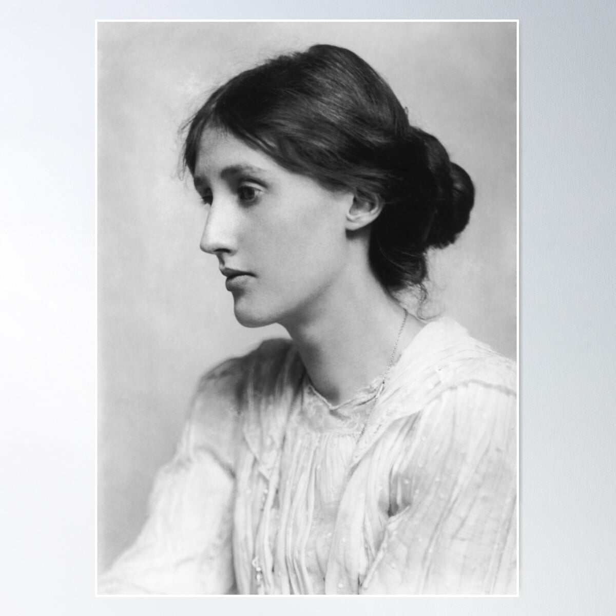 Kna Prints - 1 Pc Poster Virginia Woolf Black And White, UNFRAMED-24x36 - Walmart.com