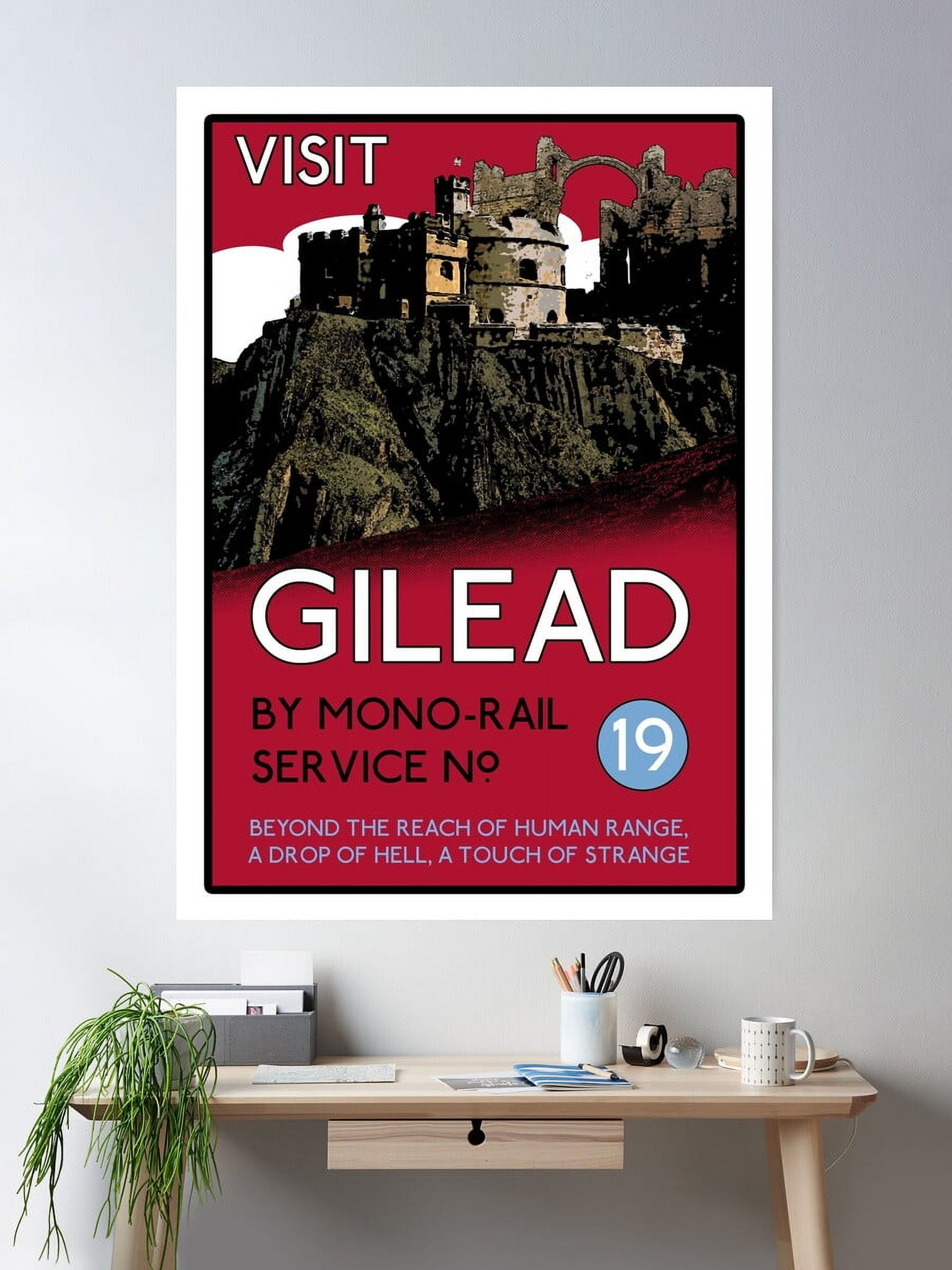Kna Prints - 1 Pc Poster Visit Gilead (The Dark Tower), UNFRAMED-24x36 ...