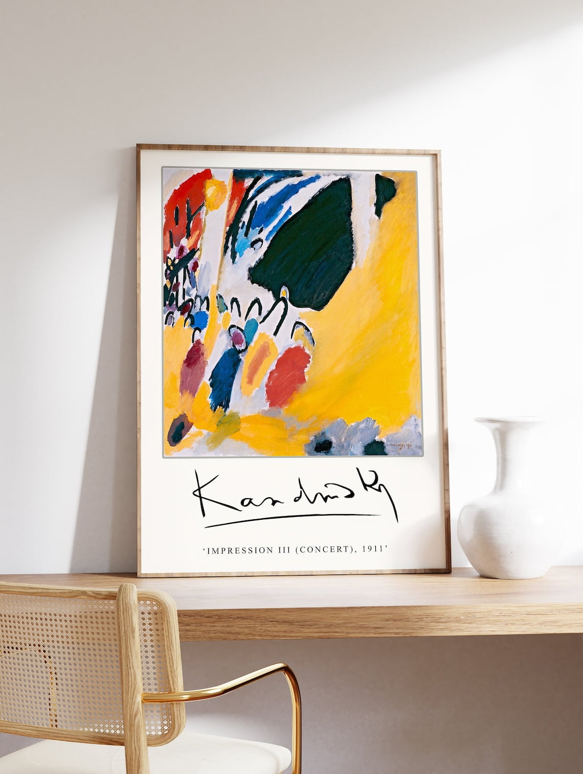 Kna Prints - 1 Pc Poster Wassily Kandinsky , Kandinsky Exhibition Print ...