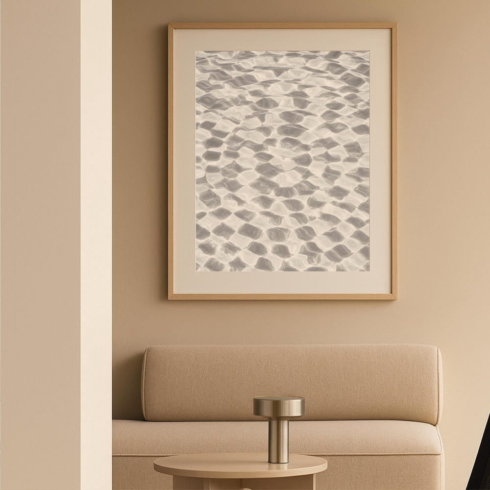 Kna Prints - 1 Pc Poster Water Calm Art Poster, Minimalist Artwork ...