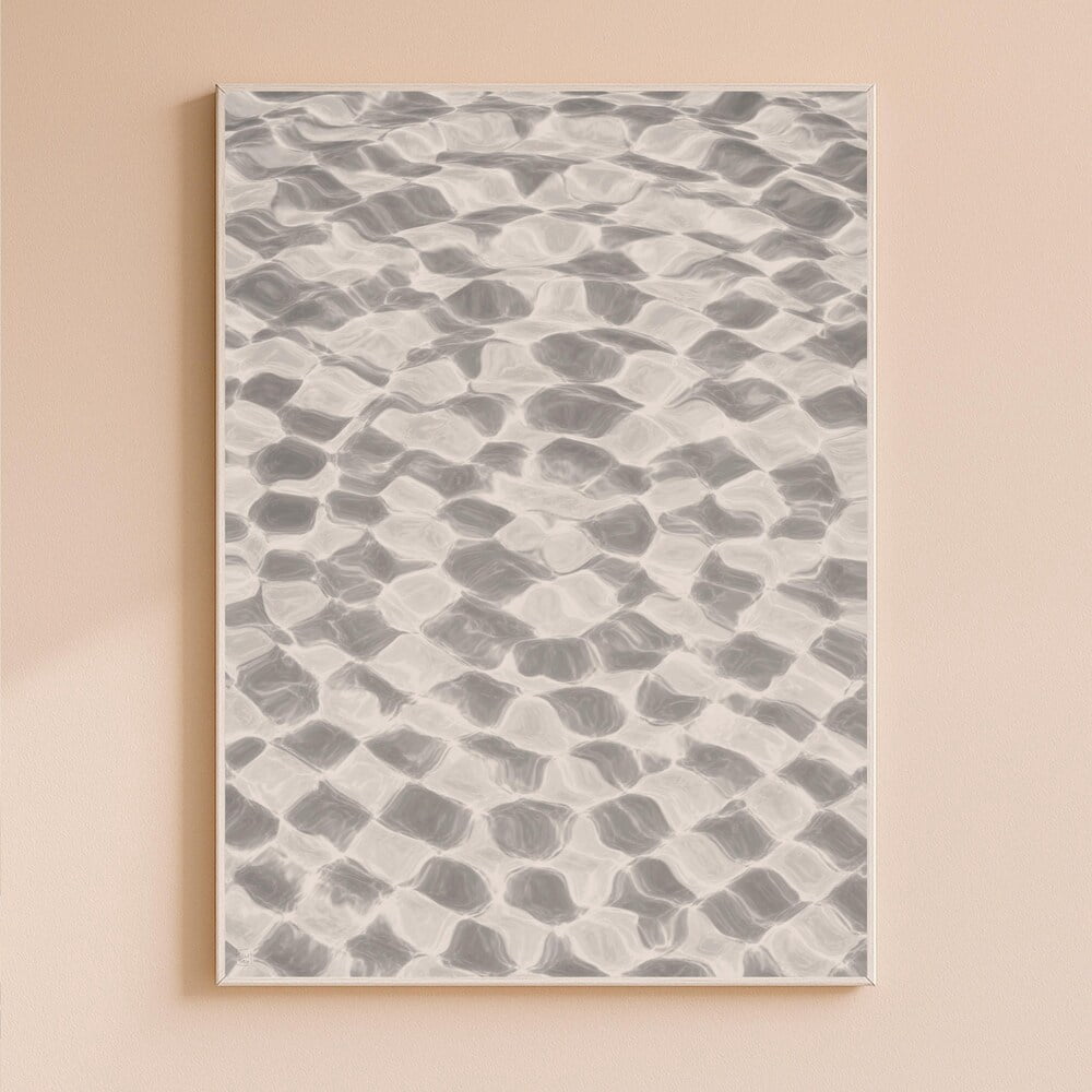 Kna Prints - 1 Pc Poster Water Calm Artwork Printable, Minimalist Print ...