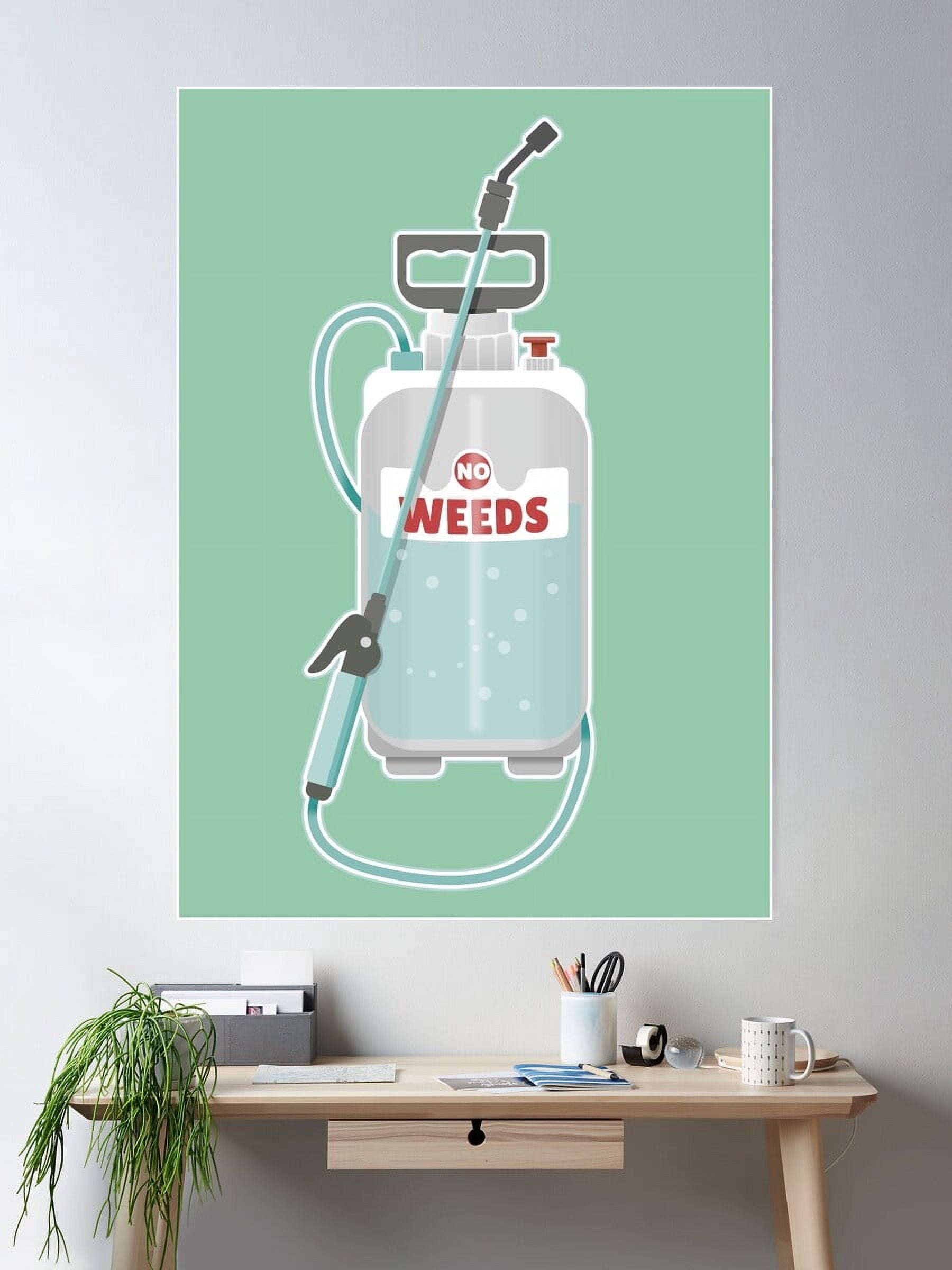 Kna Prints - 1 Pc Poster Weed Spray Gardening, UNFRAMED-24x36 - Walmart.com