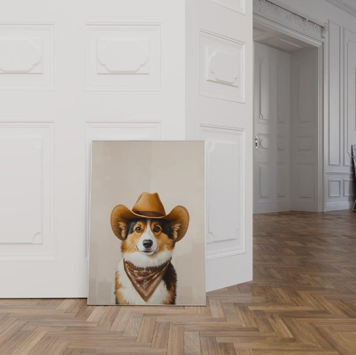 Kna Prints - 1 Pc Poster Welsh Corgi Dog Neutral Aesthetic Print ...