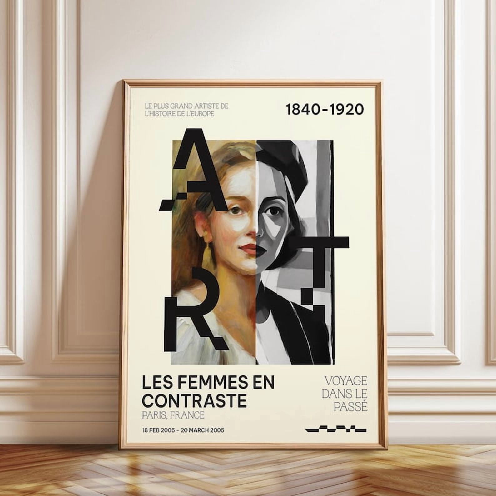 Kna Prints - 1 Pc Poster Women Artists Exhibition Female Artists Paris ...