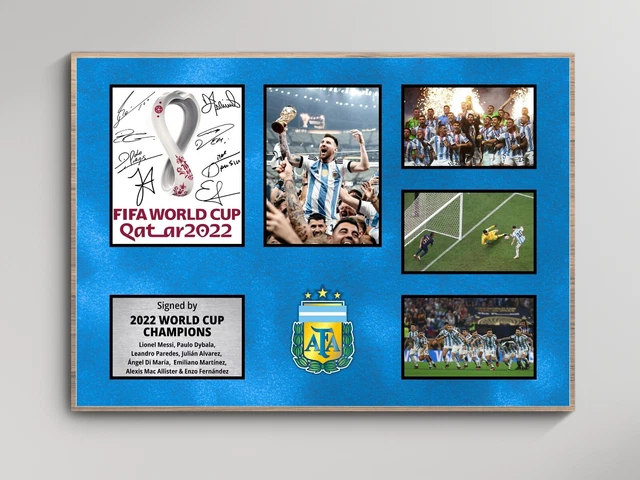 Kna Prints - 1 Pcs Poster Argentina 2022 World Cup Champions ...