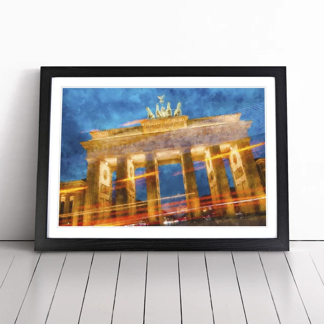 Kna Prints - 1 Pcs Poster Brandenburg Gate In Berlin Vol.1 Picture ...