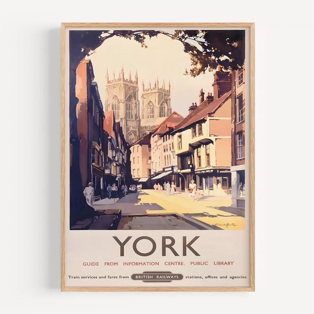 Kna Prints - 1 Pcs Poster Claude Henry Buckle York British Railways ...