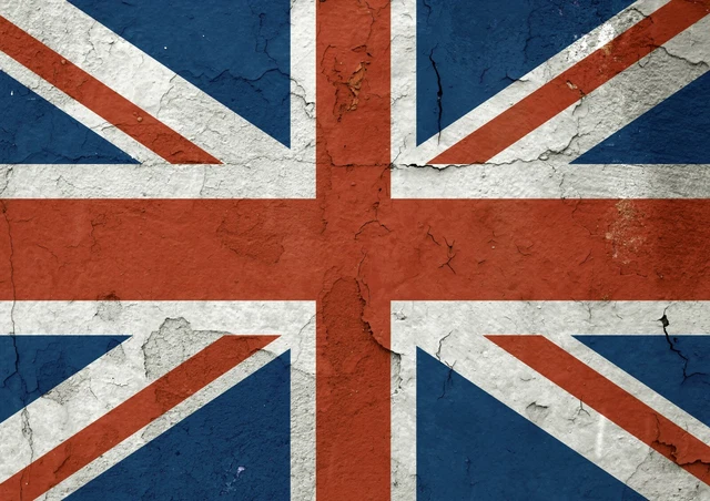 Kna Prints - 1 Pcs Poster Distressed Paint Union Flag Poster Great ...