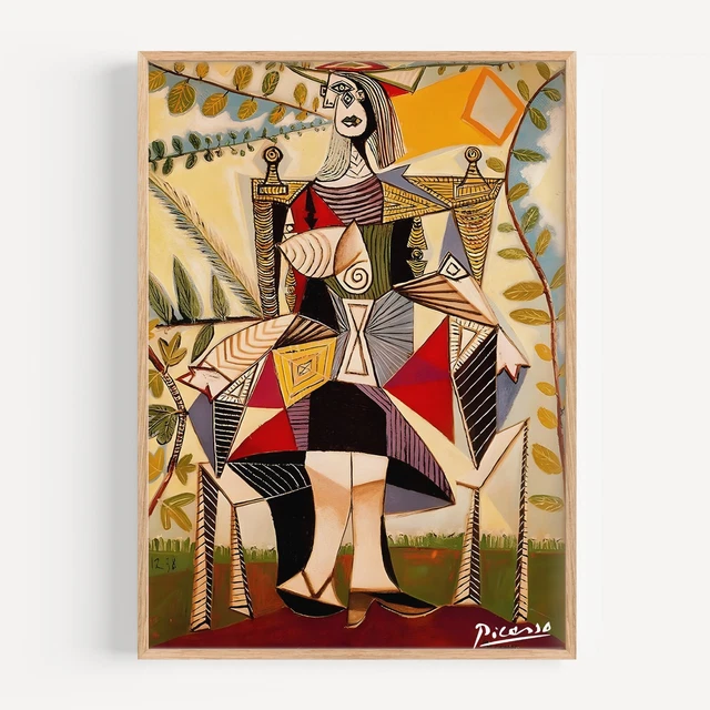 Kna Prints - 1 Pcs Poster Pablo Picasso - Vintage Exhibition Art Poster ...