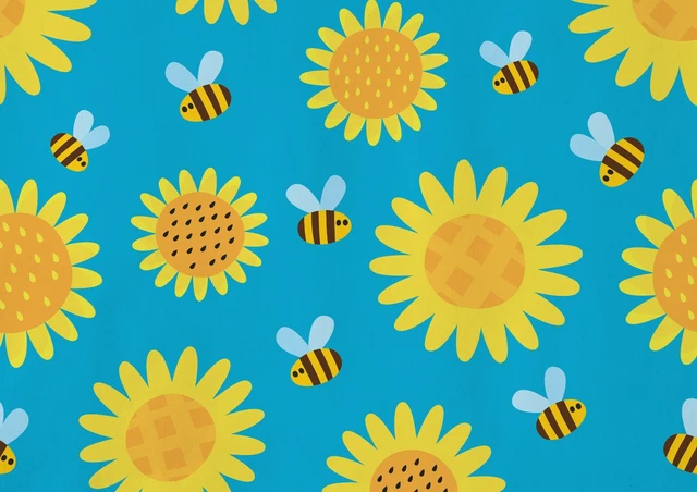 Kna Prints - 1 Pcs Poster Pretty Sunflowers Poster Art Print - Flower ...