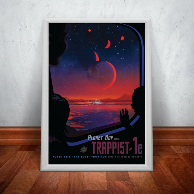 Kna Prints - 1 Pcs Poster Trappist - Nasa Poster Print. A3 A2 A1 Large ...