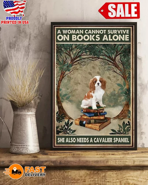 Kna Prints - A Woman Cannot Survive On Books Alone She Also Need A ...