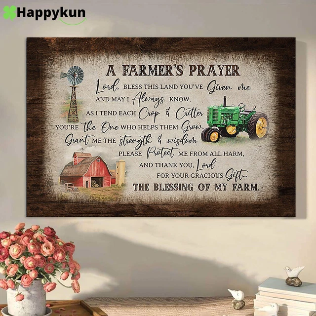 Kna Prints - Aarmer'S Prayer Electric Tricycle Red Barn Windmill L Art ...