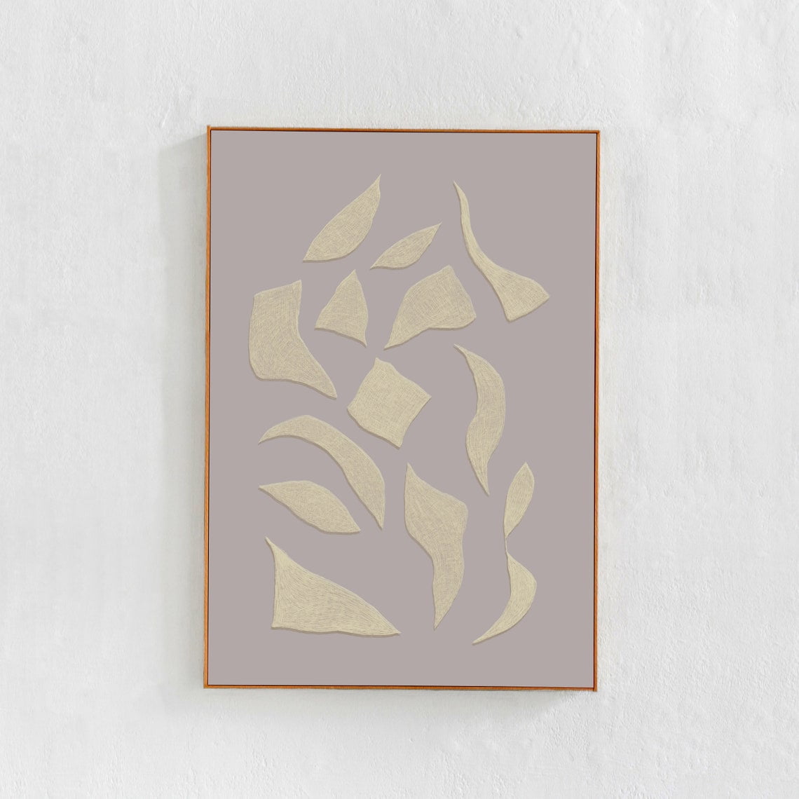Kna Prints - Abstract Able Print: Neutral Contemporary Art For Living ...