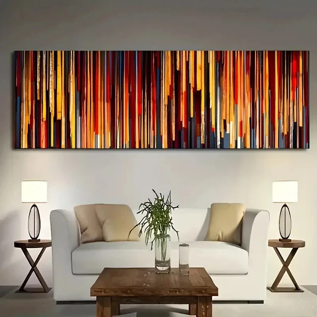Kna Prints - Abstract Color Painting Print Mural Wall Art Poster Home ...