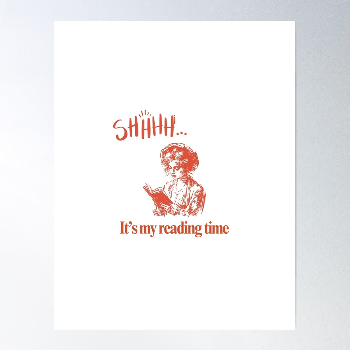 Kna Prints - Addicted To Reading, One Chapter More Poster, UNFRAMED ...