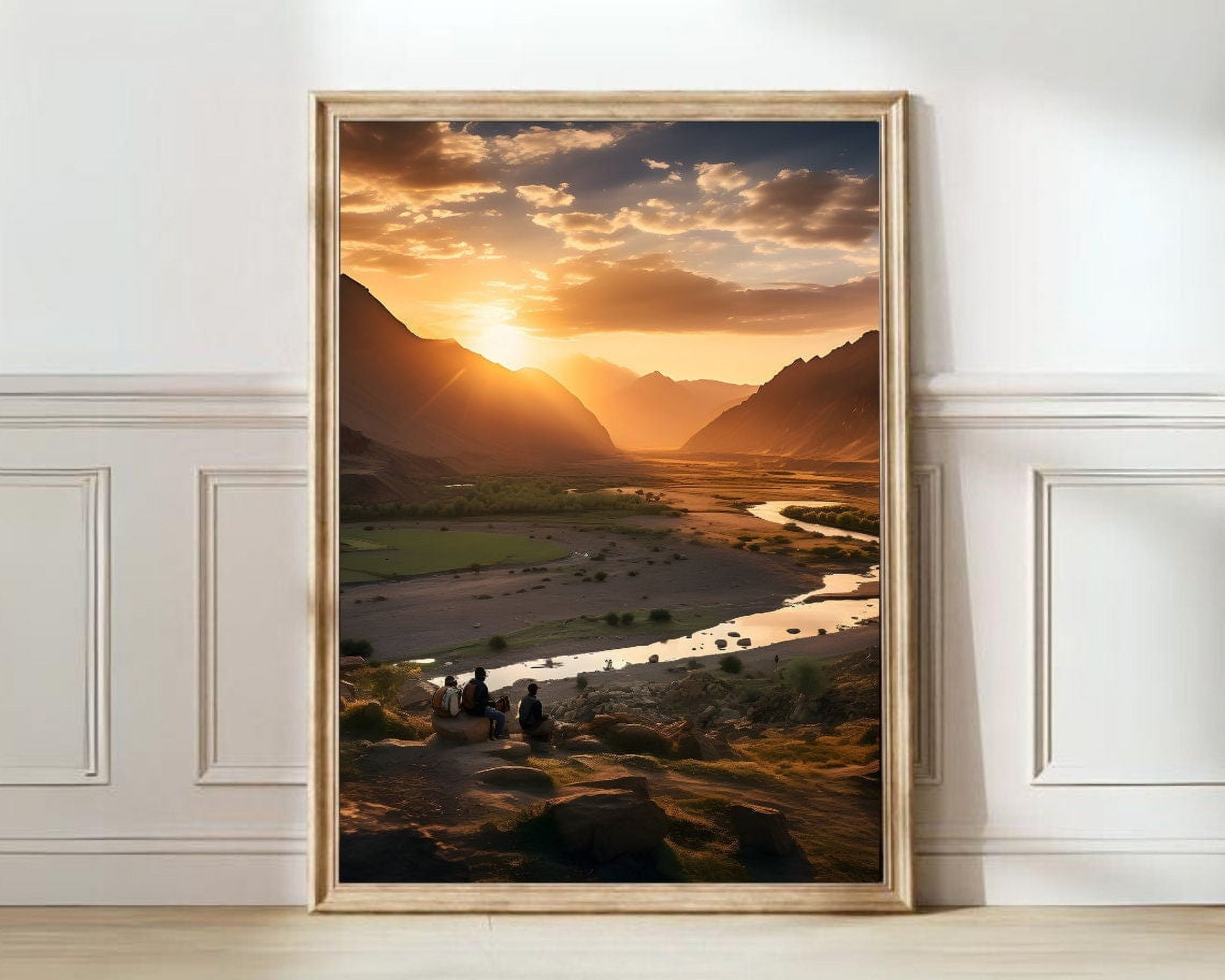 Kna Prints - Afghanistan Print Kabul Sunset Wall Art Herat Print Islam ...