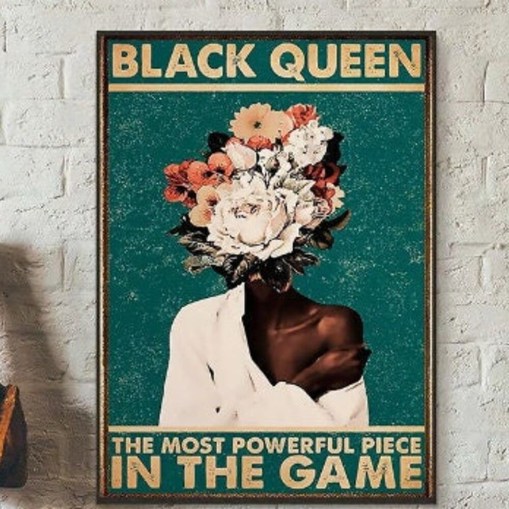 Kna Prints - African American Poster, Black Queen The Most Powerful ...