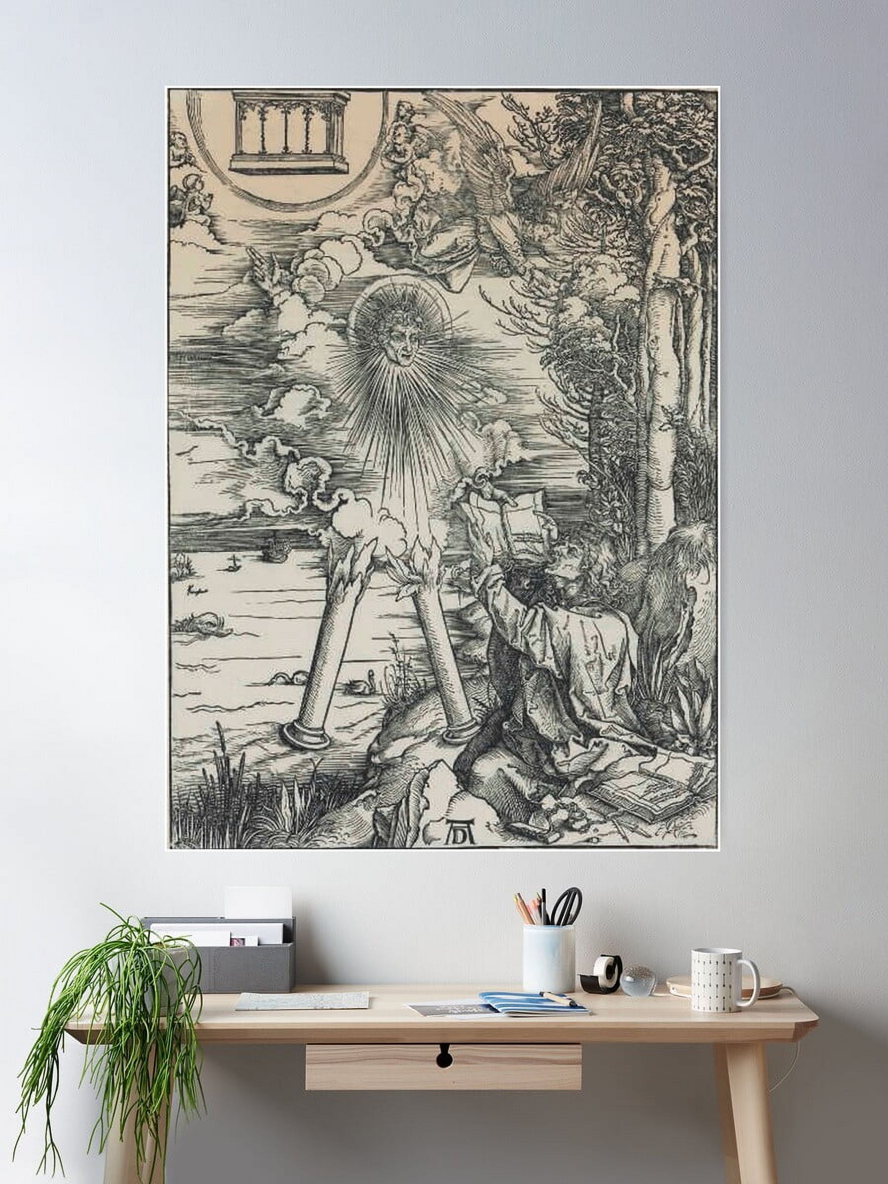 Kna Prints - Albrecht Durer Apostle John Devours The Book From The ...