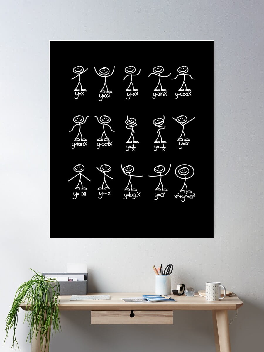 Kna Prints - Algebra Dance Funny Graph Figures Math Equation Math Gifts ...