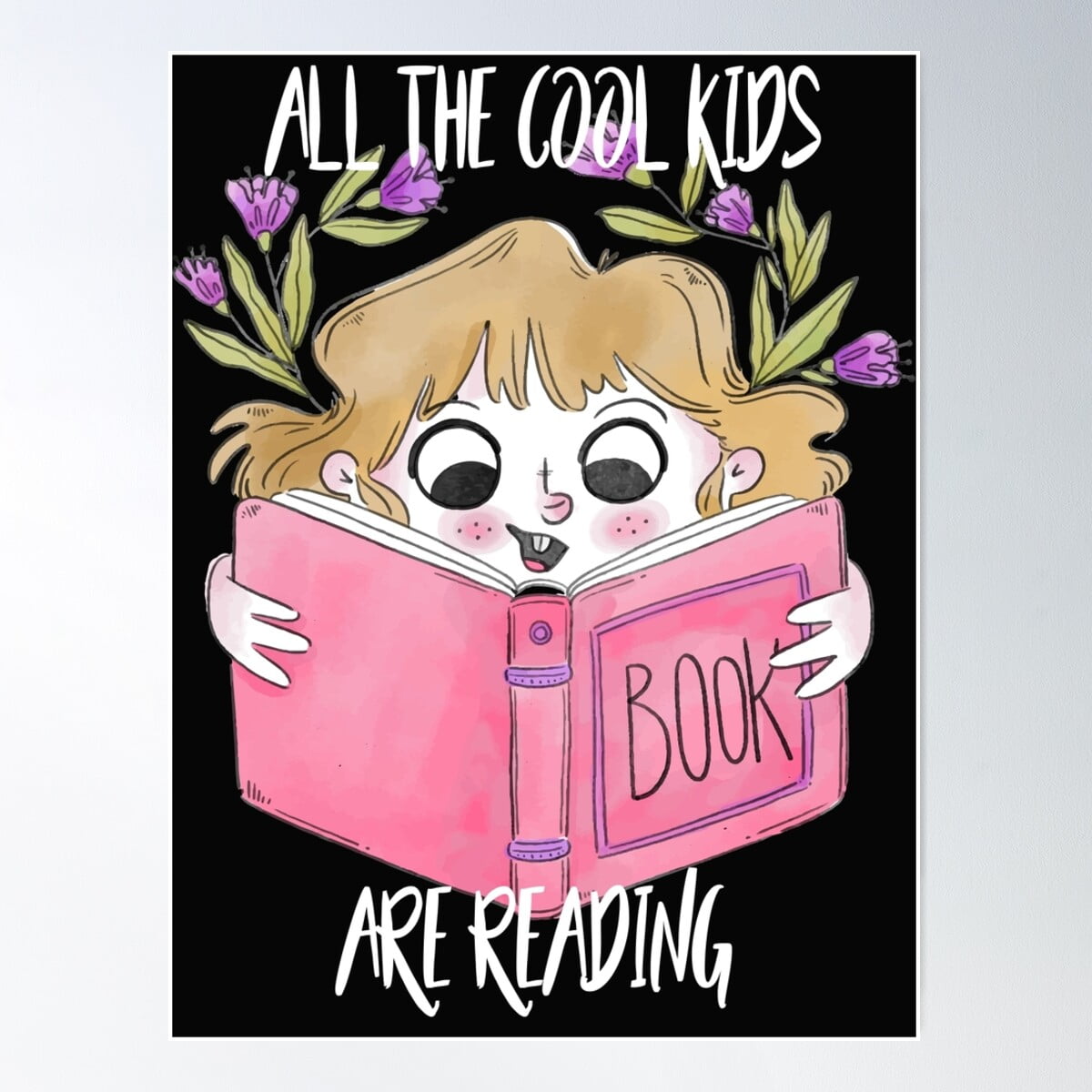 Kna Prints - All The Cool Kids Are Reading Funny T-Shirts, Gift For ...